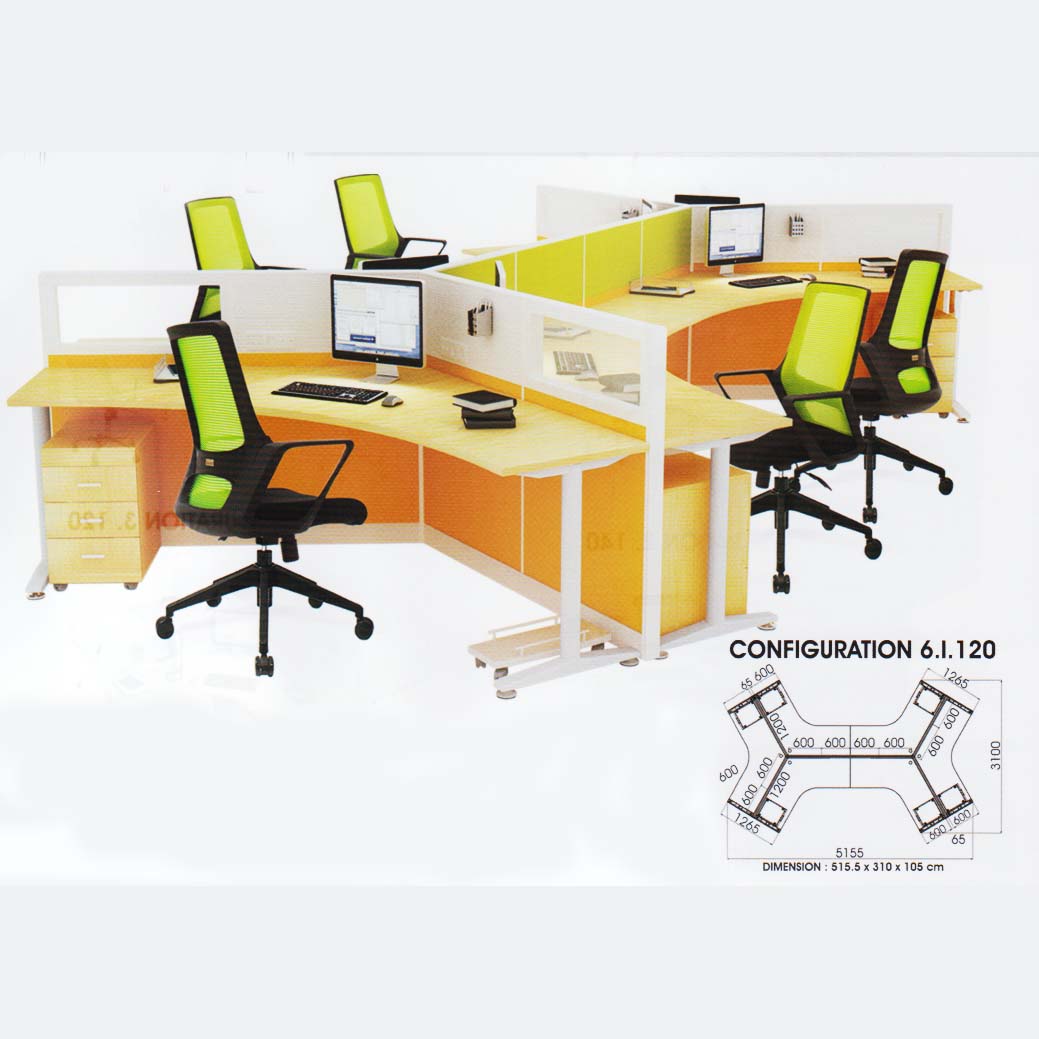 MEJA PARTISI CONFIGURATION 6.1. 120 INDACHI - Angkasa Malang